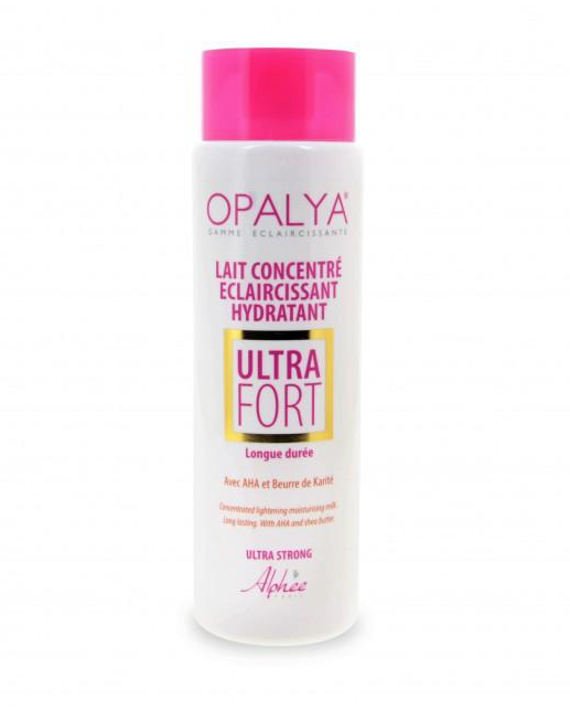 Lait éclaircissant hydratant ultra fort Opalya - Cosmétiques Eva et Perla